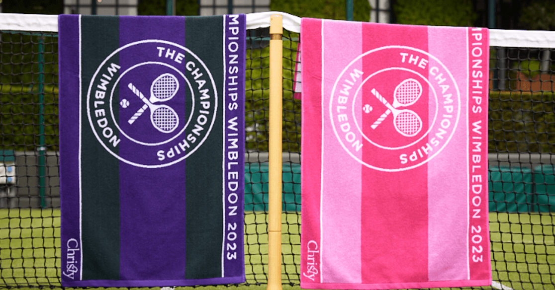 OEKO-TEX® MADE IN GREEN towels during Wimbledon 2023